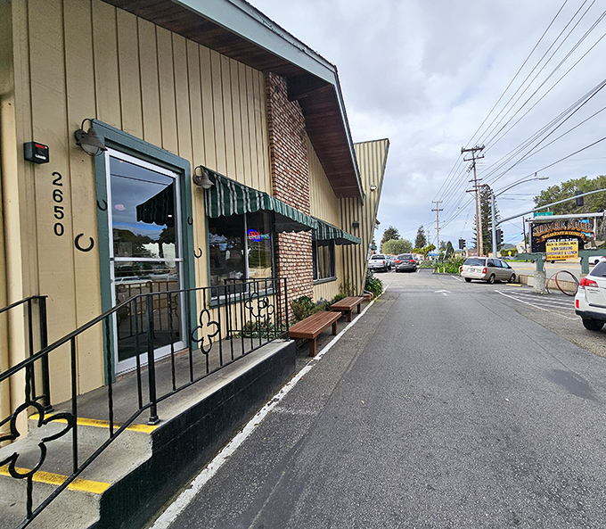 The unassuming exterior hides culinary treasures within&mdash;like finding a Michelin-worthy meal in your favorite comfortable sweater.