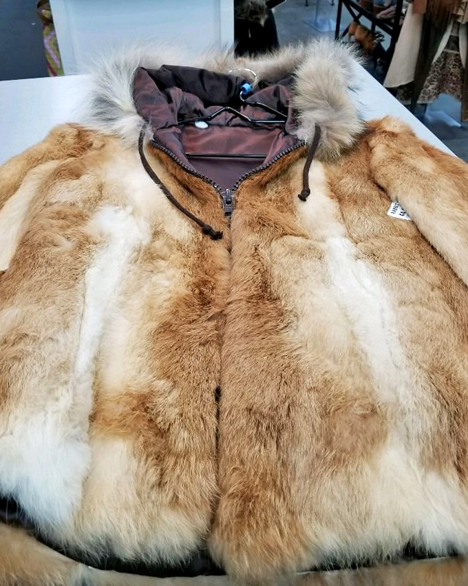 This fur coat has stories to tell, and for the right price, those stories can become chapters in your own fashion autobiography.