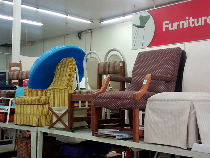 Furniture finds that would make HGTV hosts weep with joy &ndash; no assembly required, stories included free.