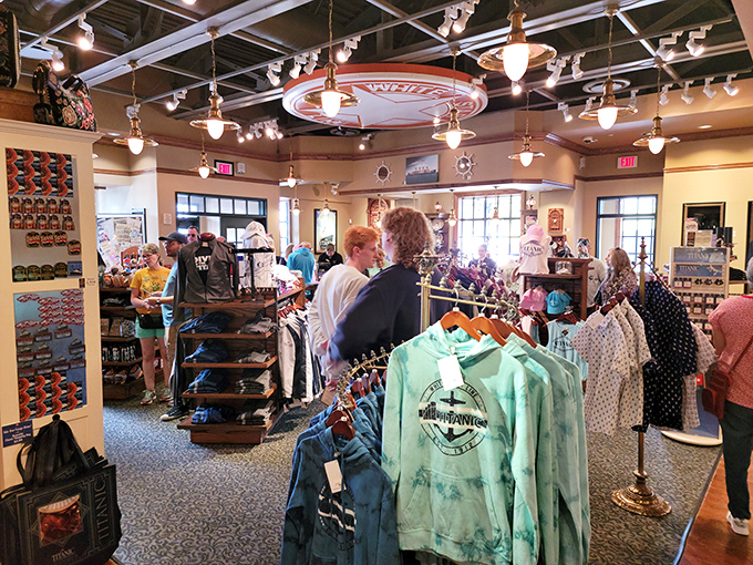 From souvenirs to books, the museum's gift shop offers tasteful mementos that honor the ship's legacy rather than exploiting its tragedy.