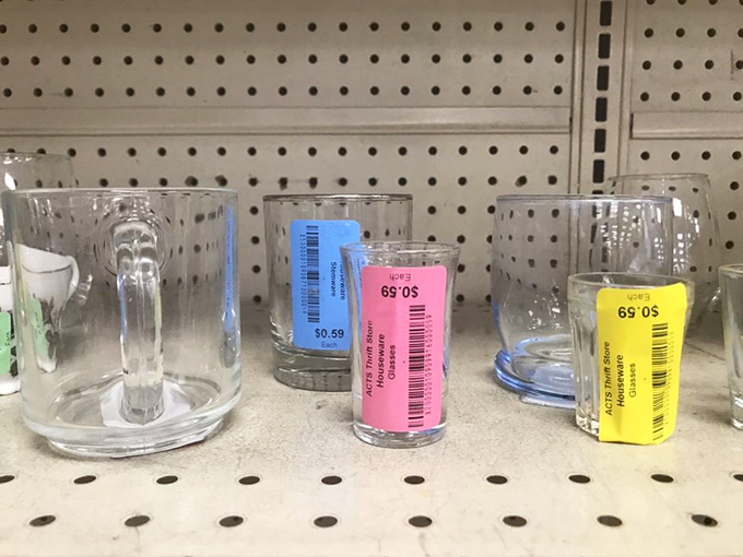 Even drinking glasses deserve a second chance. These crystal clear bargains prove that champagne taste can indeed exist on a beer budget.