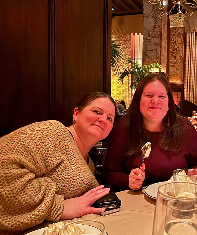 The restaurant creates the kind of atmosphere where dessert isn't just recommended&mdash;it's practically mandatory.