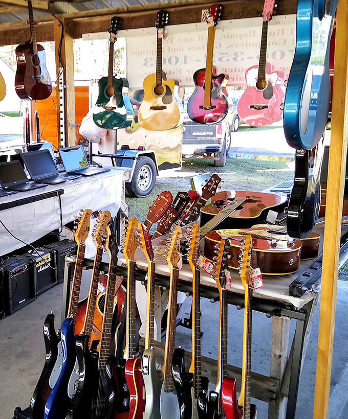 A guitar lover's serenade to the wallet. Whether you're a seasoned musician or aspiring rock star, these instruments are just waiting for their moment in the spotlight.