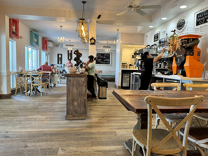 Light-filled spaces with thoughtful design details prove that atmosphere matters as much as the amazing food itself.