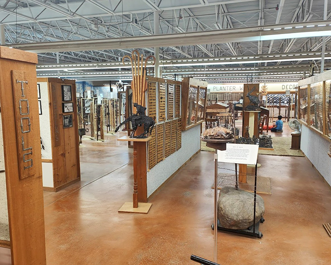 Museum halls lined with history&mdash;each display case a chapter in the story of how a simple twisted wire transformed America. 