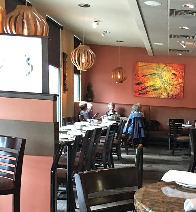 Warm lighting and thoughtful design create the perfect atmosphere for memorable Italian dining.