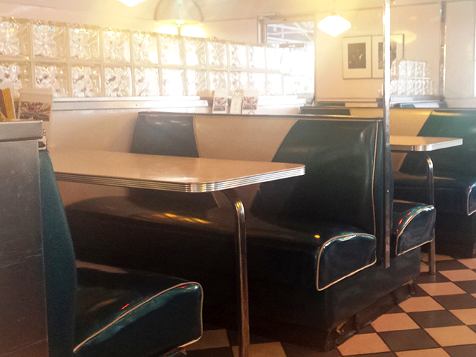 These booths have witnessed first dates, family celebrations, and countless coffee refills. If they could talk, you'd never leave.