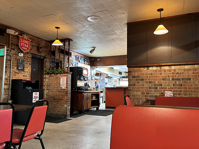 Every corner tells a story in this no-frills dining room where the focus has always been on the food, not fancy fixtures.