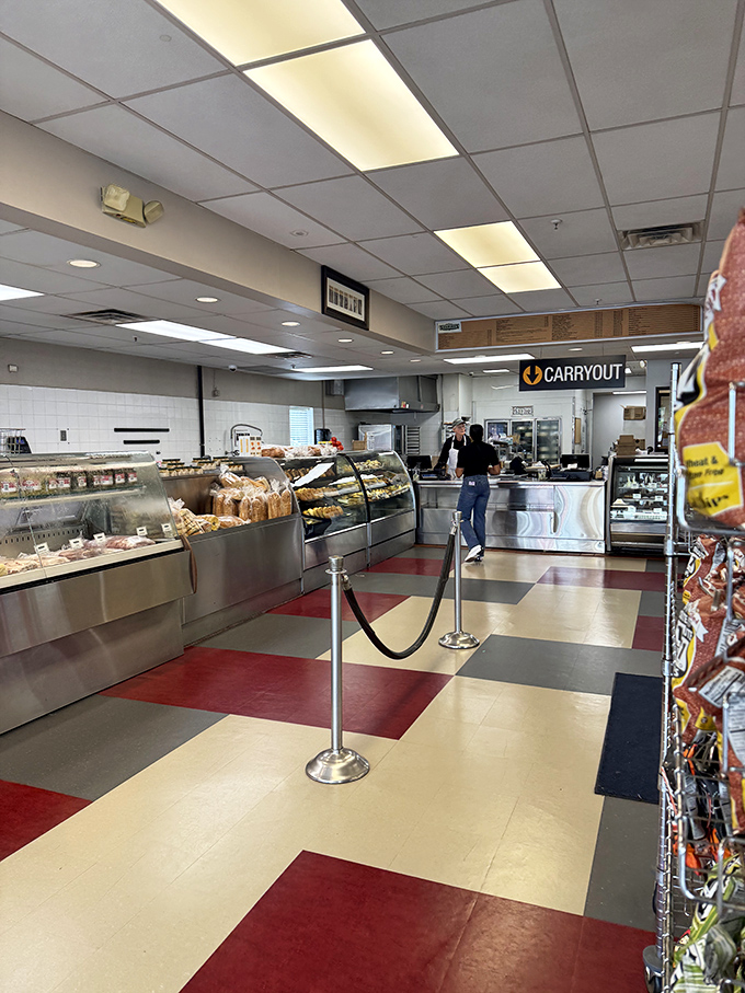 The carryout counter stands ready for those wise enough to take Shapiro's delights home, where pants with elastic waistbands await.