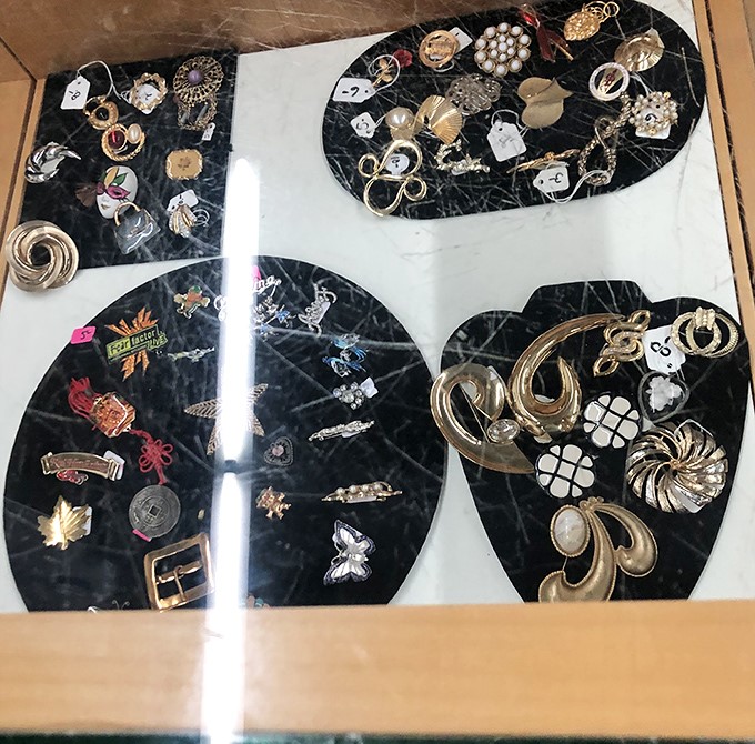 Jewelry that tells stories&mdash;vintage brooches, statement rings, and accessories that add character without emptying your wallet.