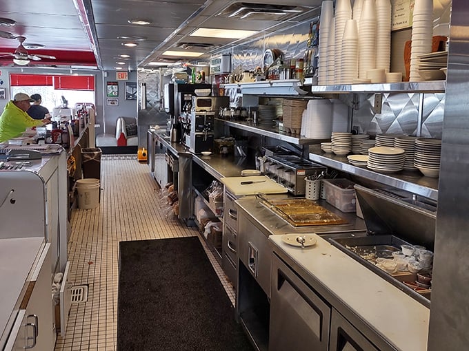 The kitchen &ndash; where the magic happens at lightning speed, as skilled cooks transform simple ingredients into the comfort food that keeps us coming back for more.