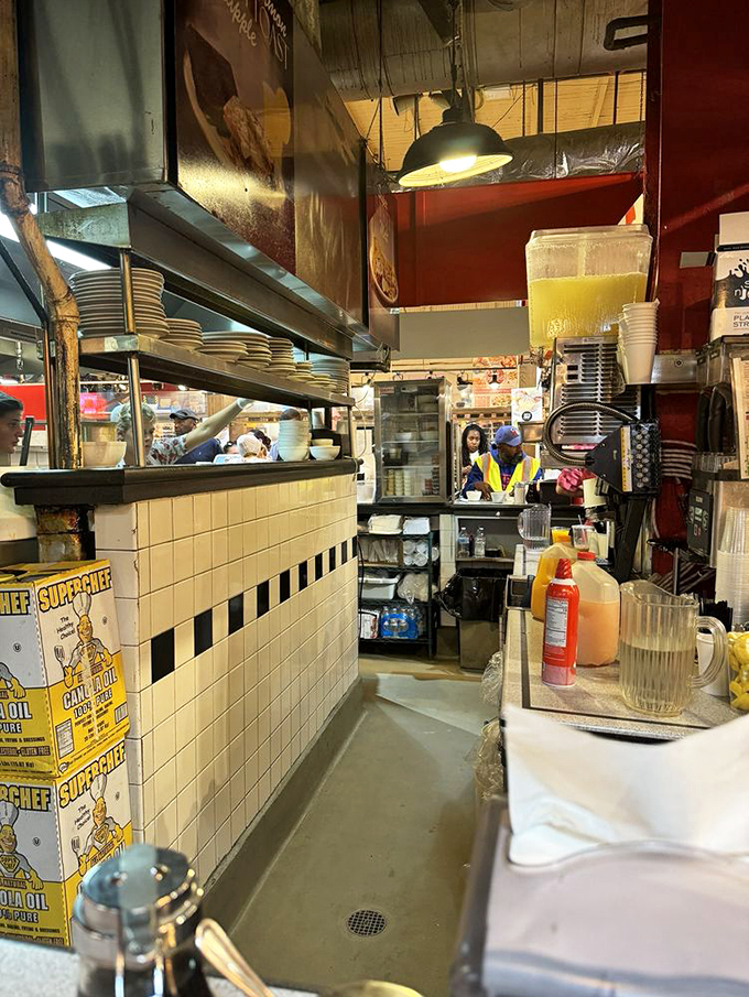 Behind-the-scenes glimpse of organized chaos&mdash;where Pennsylvania Dutch traditions translate into plates of pure comfort.