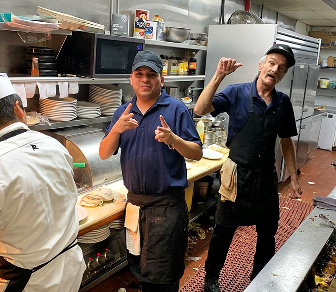 Behind that pass-through window, breakfast dreams become reality, one perfectly flipped egg at a time.