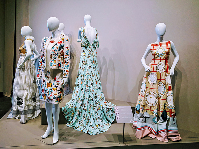 Fashion meets surrealism in these displays &ndash; because who says melting clocks can't inspire haute couture?