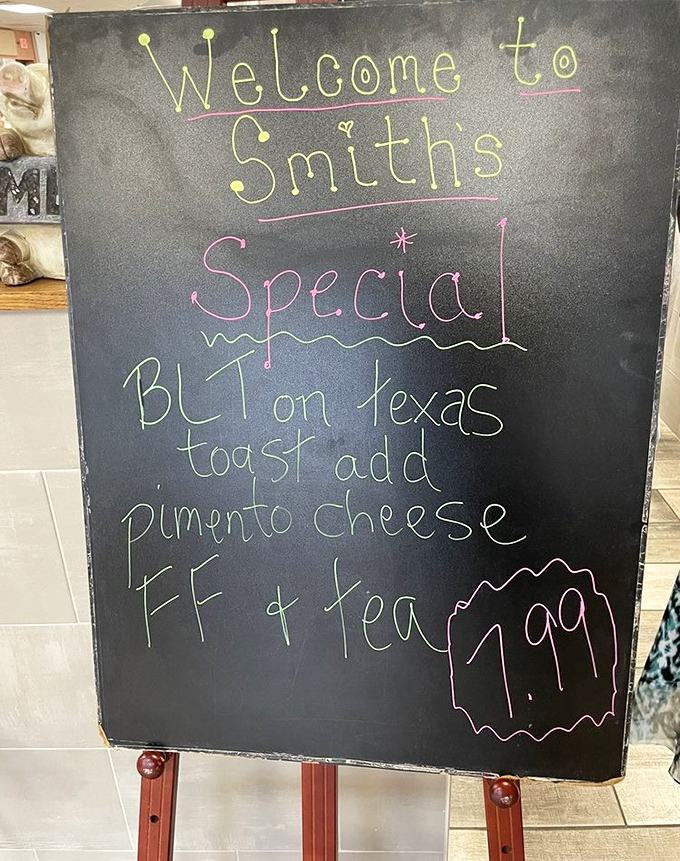 The specials board announces today's BLT with pimento cheese like it's breaking news&mdash;and for food lovers, it absolutely is.