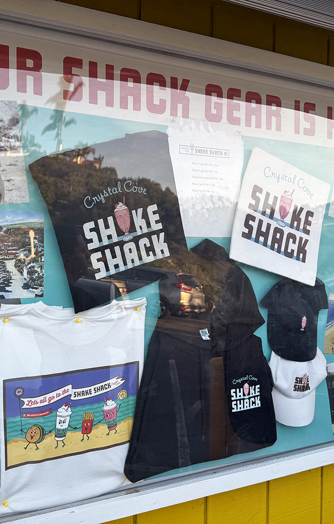 Souvenirs that let you take home the memory, if not the taste. That shake logo has launched a thousand road trips back to Newport Beach.