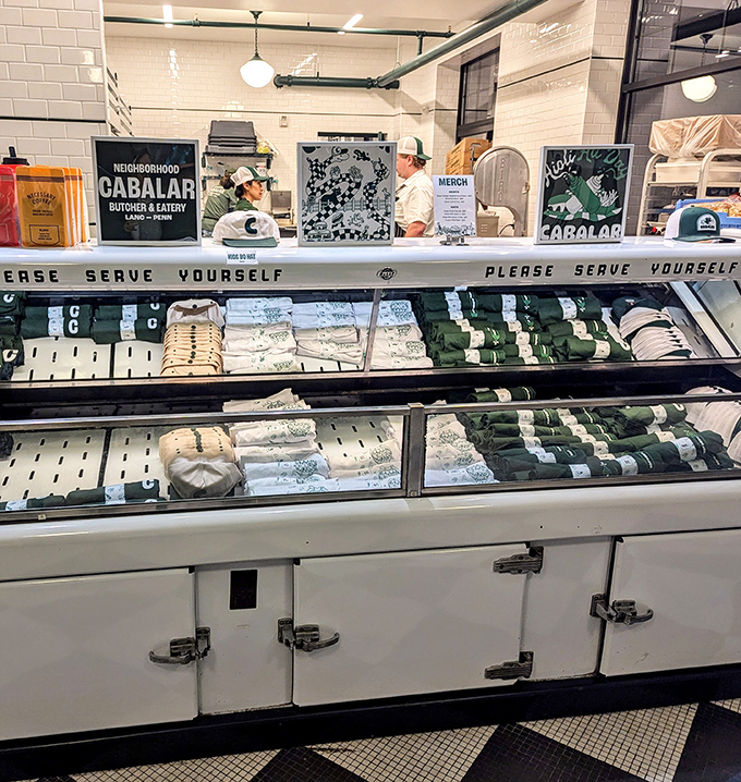 The butcher counter where "Please Serve Yourself" might be the three most exciting words in the English language for meat enthusiasts.