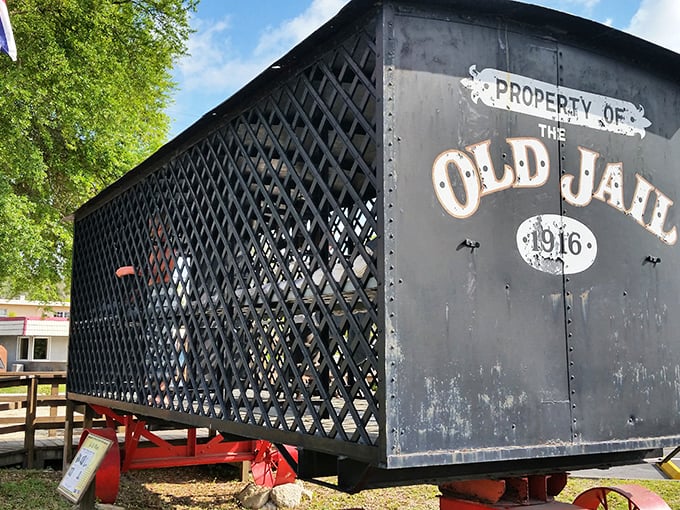 The prison transport wagon—nineteenth-century Uber with significantly worse reviews and absolutely no chance of five stars.