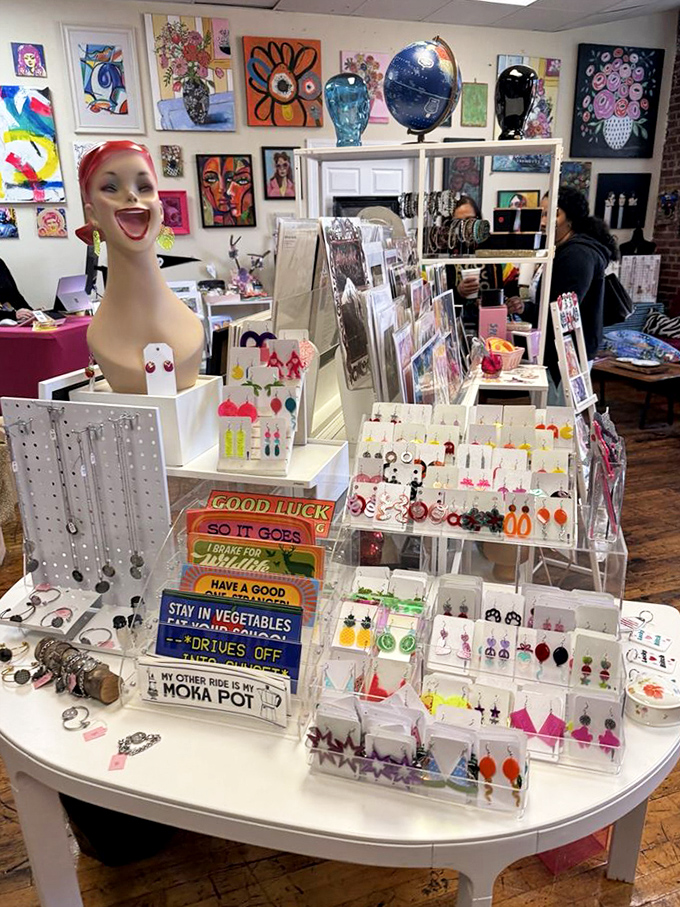 Not just a gift shop&mdash;a treasure trove of quirky finds that lets you take home a piece of Moore Street's unique personality.