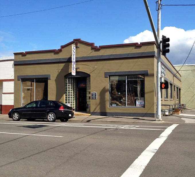 The historic building stands proudly on Astoria's corner&mdash;a time capsule disguised as architecture, beckoning curious passersby inside.