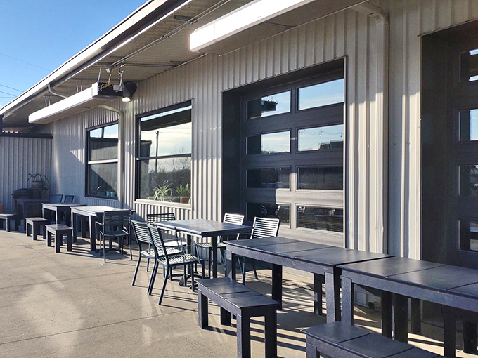 Outdoor seating for those rare Wisconsin days when eating prime rib under the sun seems like the right thing to do.