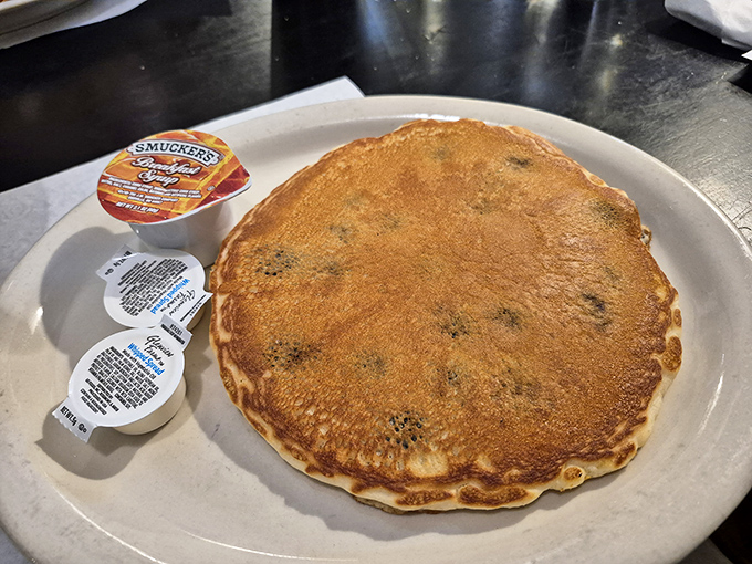 A pancake so perfectly golden it deserves its own Instagram account. Breakfast doesn't get more photogenic&mdash;or more delicious&mdash;than this.