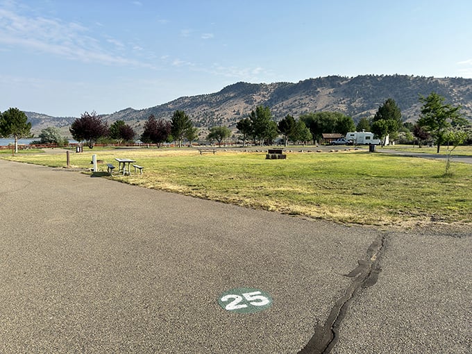 Campsite #25: Your temporary address in paradise, no mail forwarding required.