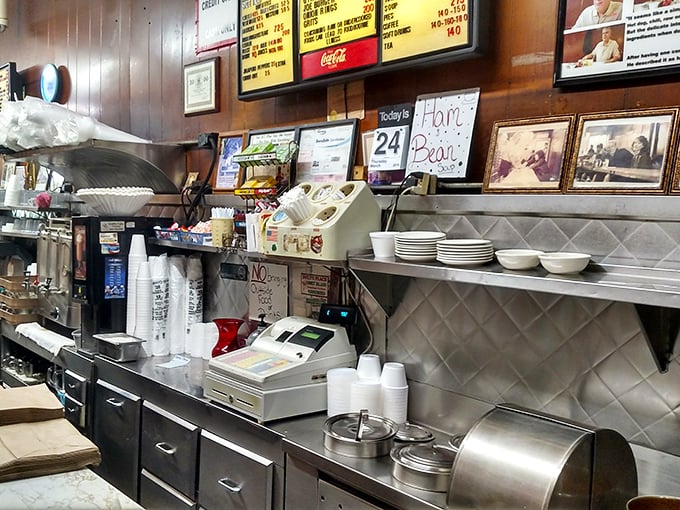 Behind every great diner is an organized chaos that somehow produces perfection. The prep station reveals the method behind the magic.