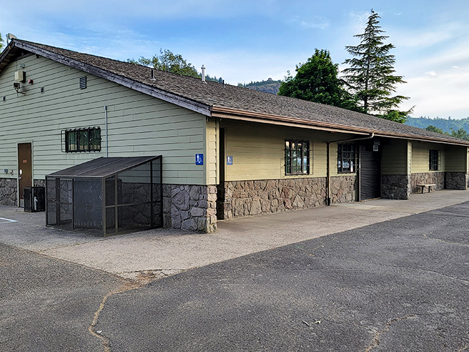 Clean restrooms and modern facilities prove that "roughing it" can still include basic comforts. Your camping ancestors would be jealous.