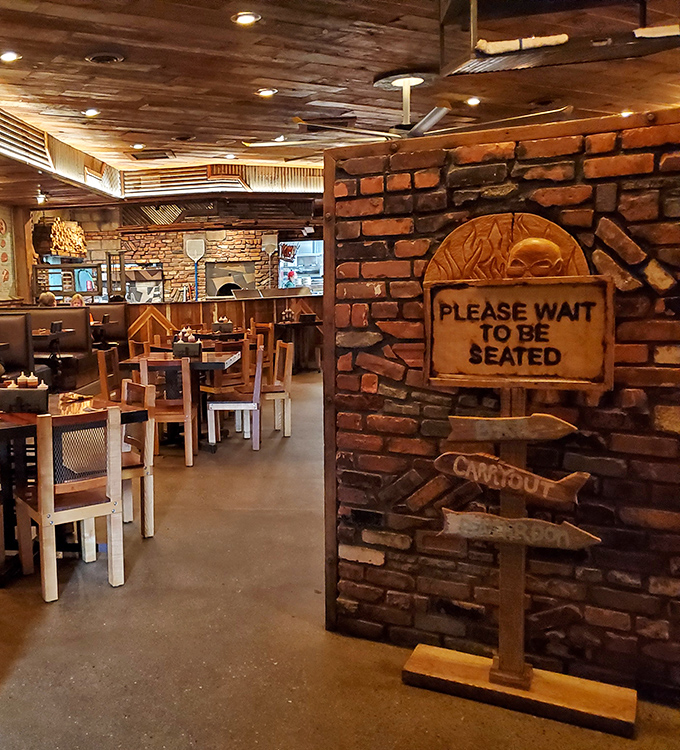 The brick-lined entrance sets the stage for the smoky drama about to unfold on your plate&mdash;anticipation never tasted so good.