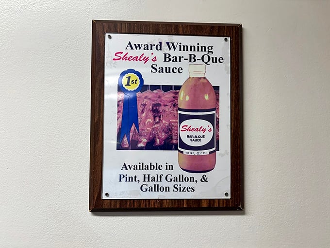 Award-winning sauce that deserves its blue ribbon. The secret weapon that transforms good barbecue into "I need to call my mother about this" barbecue.
