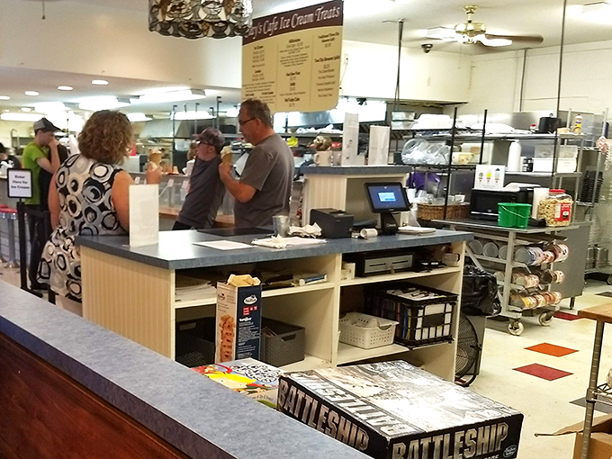 The ordering counter&mdash;where decisions are made, friendships are tested, and the phrase "I'll have what she's having" was invented. 