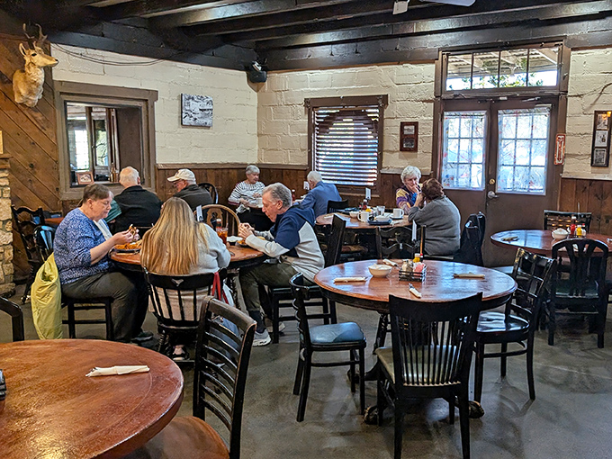 Tables filled with folks who came as strangers but leave as friends. The real magic of Rock Springs isn't just on the plates.