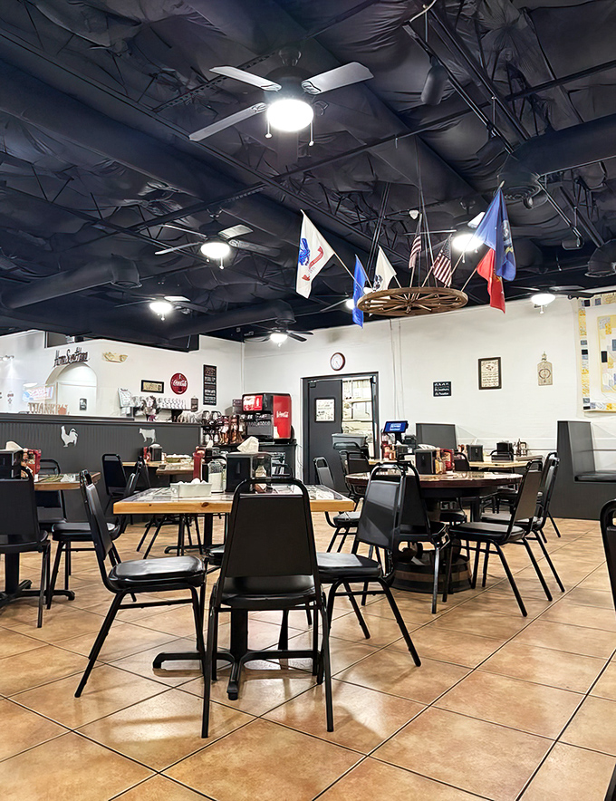 Tables fill quickly with folks who've discovered that real comfort food still exists in this corner.