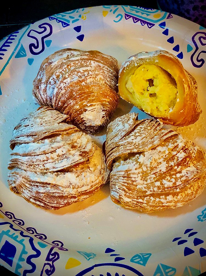 Sfogliatelle &ndash; those ridged, shell-shaped pastries with the impossible-to-pronounce name and the impossible-to-forget custard filling that's worth the tongue-twisting order.