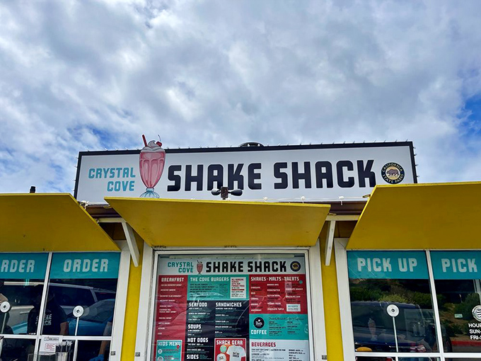 The iconic sign promises simple pleasures done right—a reminder that sometimes the best dining experiences come without white tablecloths or reservations.