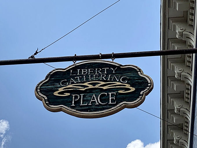 That hanging sign swinging gently above the street &ndash; a beacon for hungry travelers and locals alike since long before GPS existed.