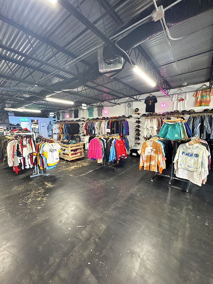 Enough rack space to make your closet jealous and your wallet surprisingly grateful for reasonable prices.