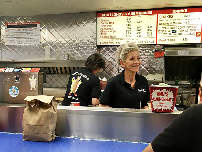 Friendly faces and genuine smiles serve up hospitality that's as satisfying as the legendary chili dogs.