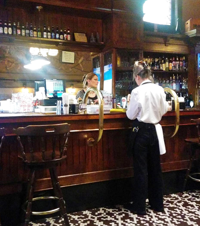 The bar staff moves with the confidence that comes only from working somewhere where traditions matter and shortcuts aren't on the menu.