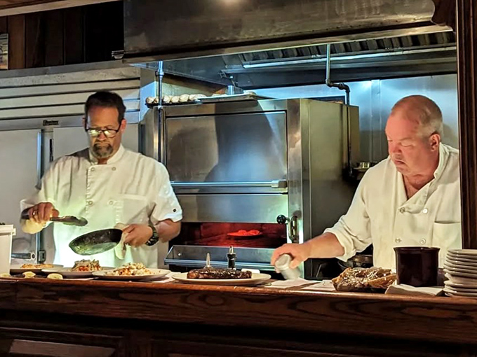 Chefs working with the focus of surgeons and the timing of comedians—transforming ocean treasures into plates that make memories.