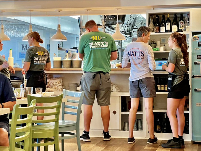 The staff works with the focused precision of people who know they're creating memories, not just meals, for everyone who walks through the door.