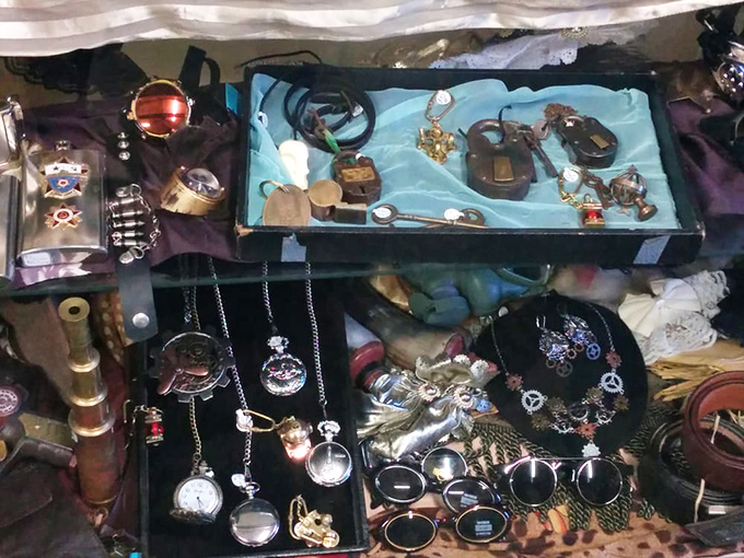 Pocket watches, vintage rings, and mysterious keys&mdash;steampunk treasures for the Victorian time-traveler in all of us.