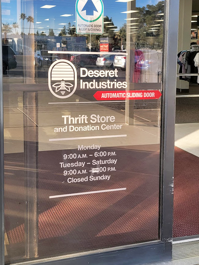 The gateway to bargain paradise. These hours are worth memorizing like your grandchildren's birthdays&mdash;essential family information.