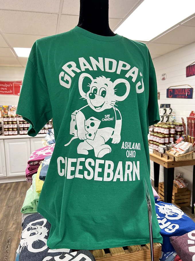 Branded merchandise lets you declare your allegiance to superior dairy products and chocolate craftsmanship with pride.