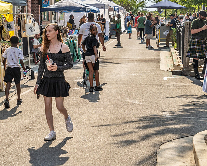 Salisbury's street market transforms ordinary pavement into a vibrant community gathering where local flavors and handmade treasures await discovery.