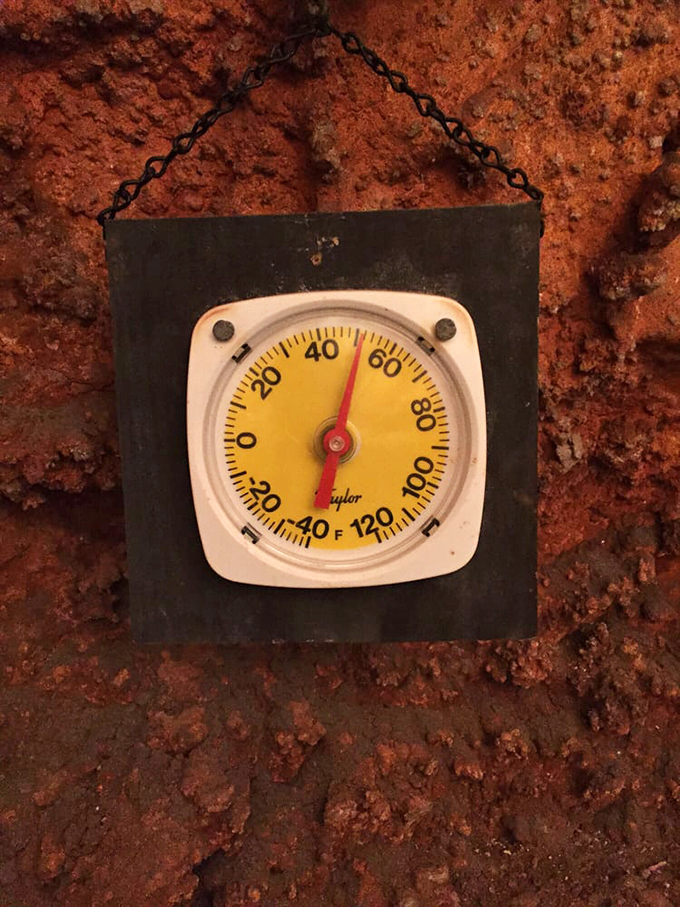 A constant 56 degrees year-round &ndash; Mother Nature's perfect climate control system was installed millions of years before air conditioning.