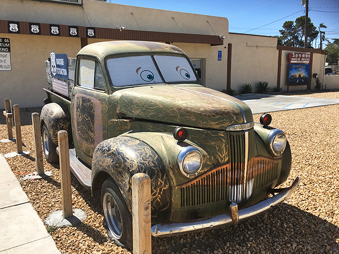 This truck hauled dreams across deserts when air conditioning was just wishful thinking.