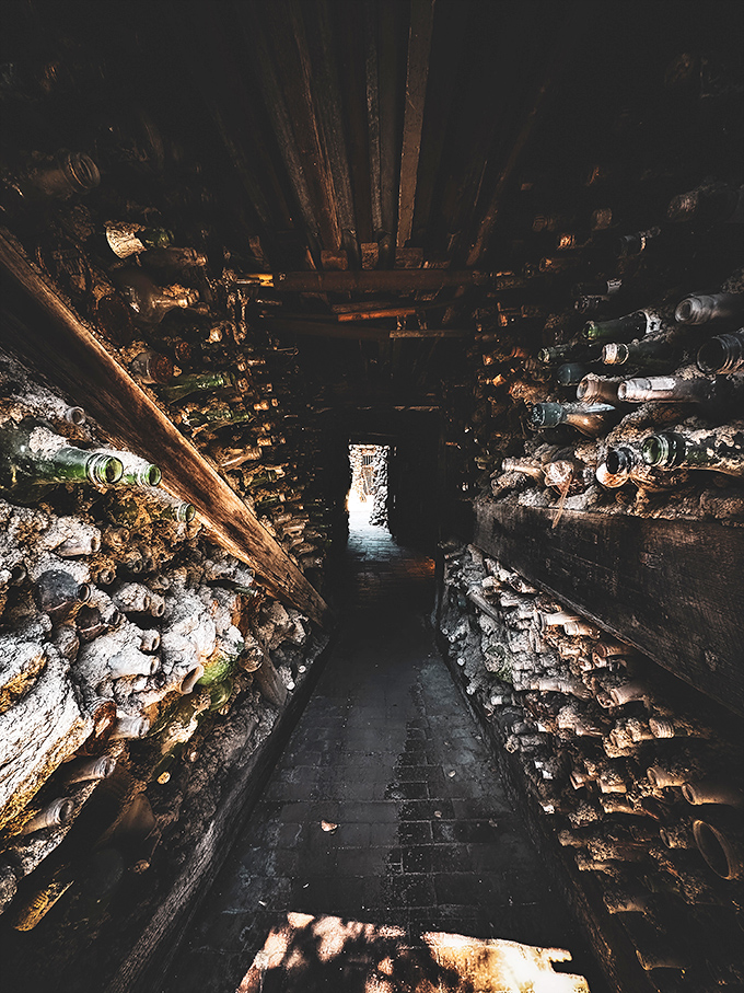 Underground passages add mysterious elements that would make any adventure movie director completely envious.
