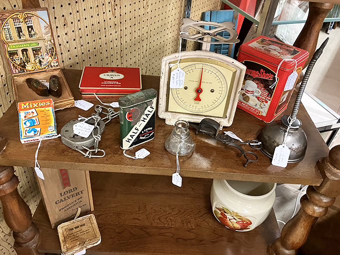 A tabletop time machine of everyday objects that once ruled American households&mdash;that kitchen scale probably weighed ingredients for victory cakes during WWII.